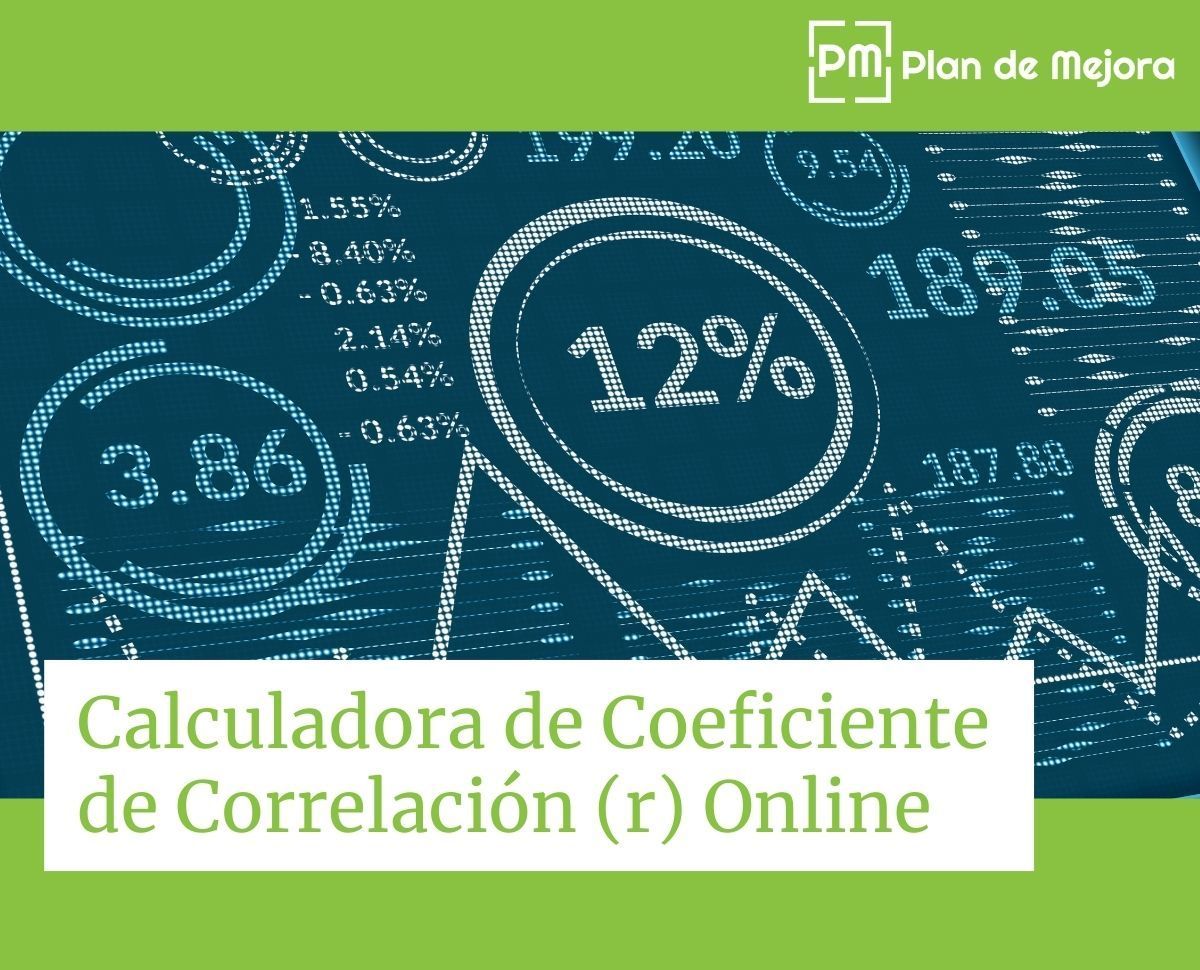 Calculadora del Coeficiente de Correlación Online - Pearson (r)