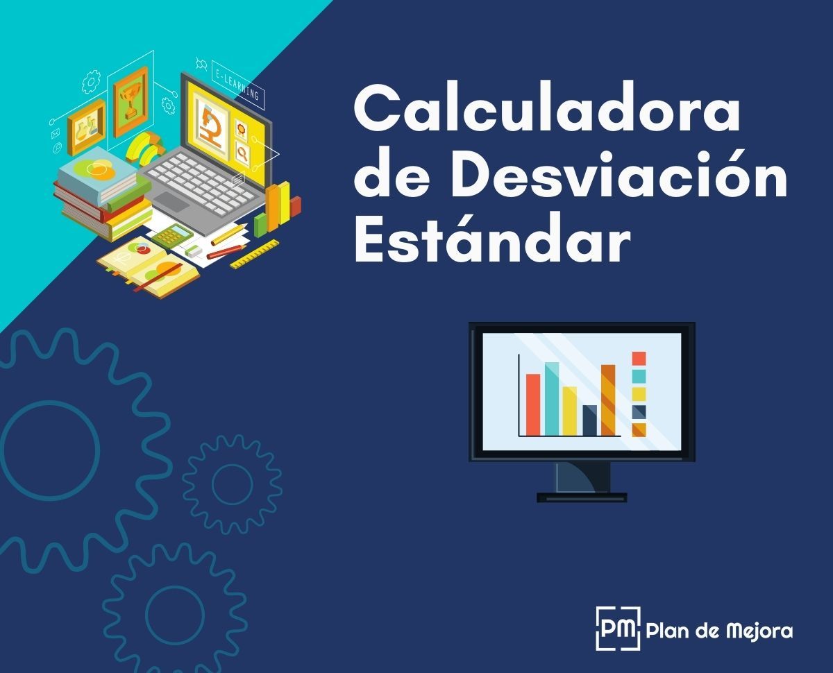 Calculadora de Desviación Estándar (Desviación Típica) Online